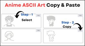Anime ASCII Art Copy and Paste