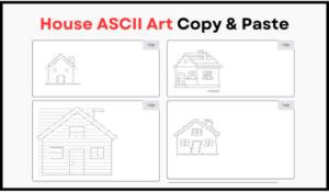 House ASCII Art Copy and Paste